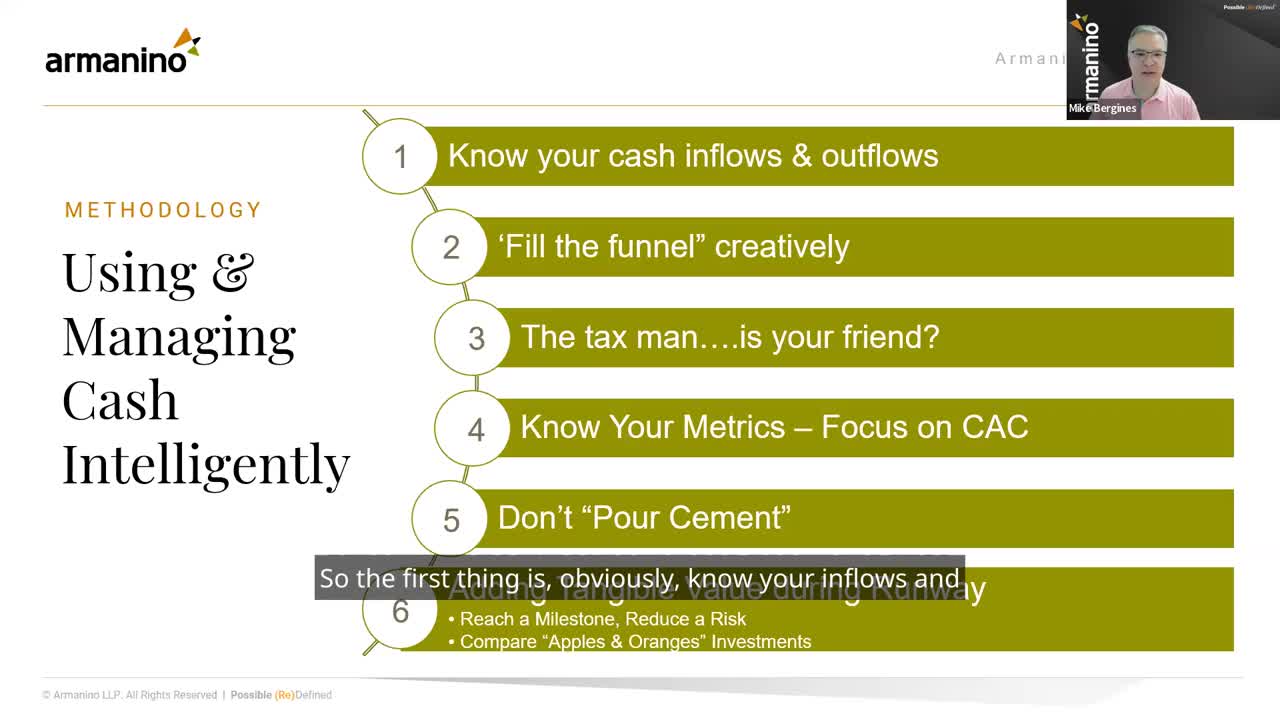 How to boost cash flow for SaaS companies | Ron Steinkamp, CPA, CIA ... How to boost cash flow for SaaS companies | Ron Steinkamp, CPA, CIA ...