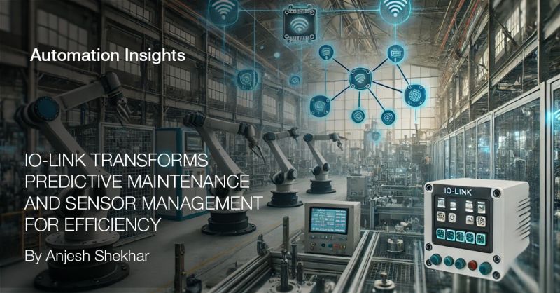 Greg Stojanov on LinkedIn: IO-Link Transforms Predictive Maintenance ... Greg Stojanov on LinkedIn: IO-Link Transforms Predictive Maintenance ...