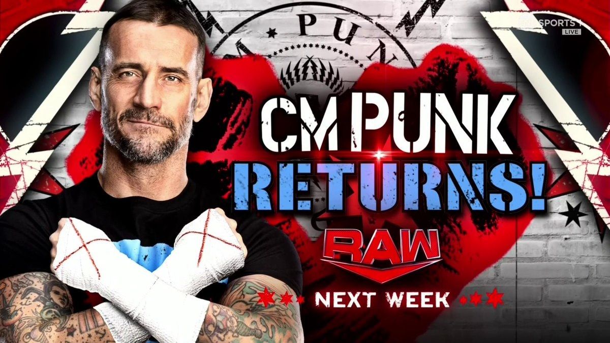 Steve Gerweck on LinkedIn: WWE Announces CM Punk’s Return For Next Week ... Steve Gerweck on LinkedIn: WWE Announces CM Punk’s Return For Next Week ...