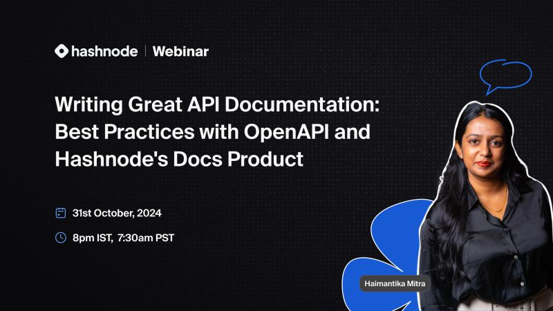 Hashnode on LinkedIn: Learn how to write effective API documentation ... Hashnode on LinkedIn: Learn how to write effective API documentation ...