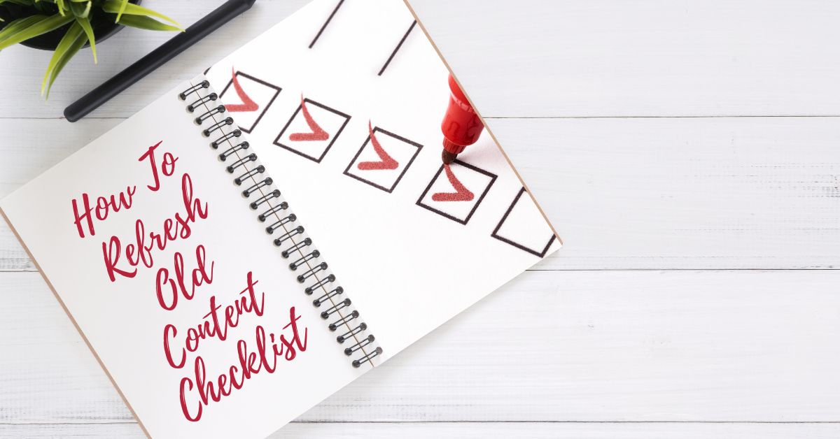 Leva Duell on LinkedIn: How to Refresh Old Content Checklist https ... Leva Duell on LinkedIn: How to Refresh Old Content Checklist https ...