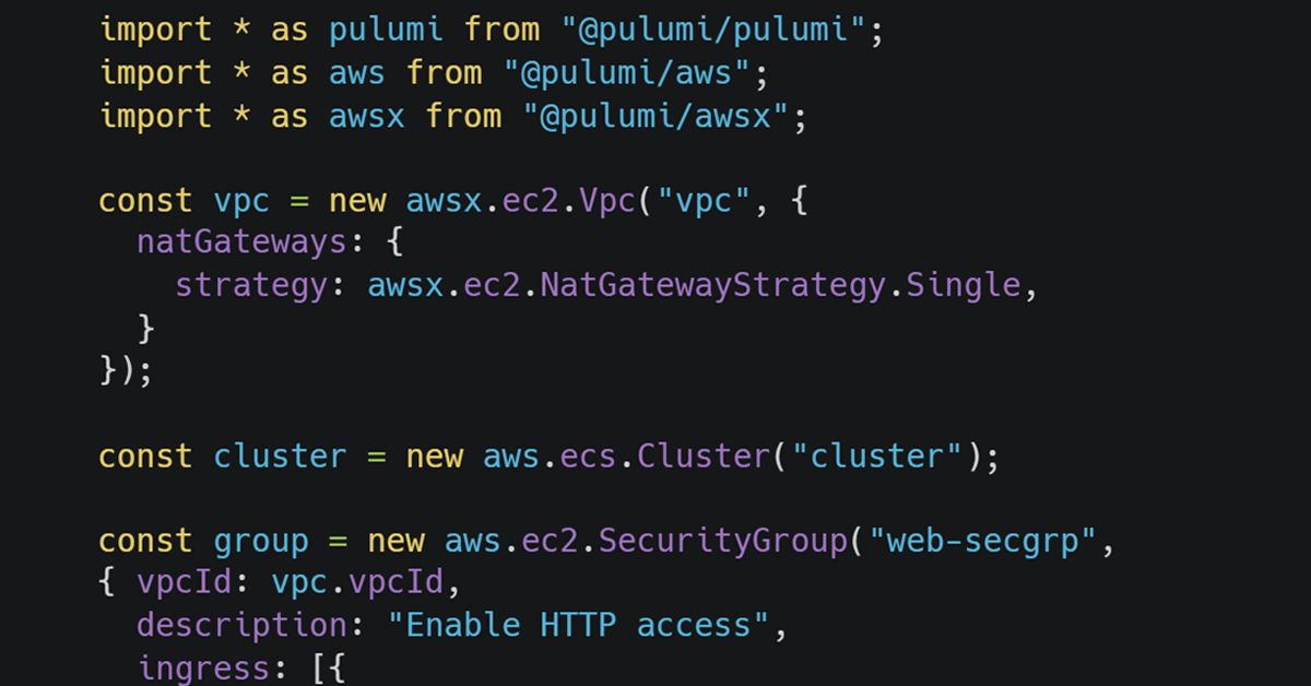 Pulumi on LinkedIn: Introduction to AWS in TypeScript Pulumi on LinkedIn: Introduction to AWS in TypeScript