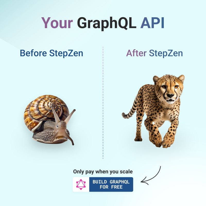StepZen, an IBM Company on LinkedIn: StepZen: Build GraphQL API from ... StepZen, an IBM Company on LinkedIn: StepZen: Build GraphQL API from ...