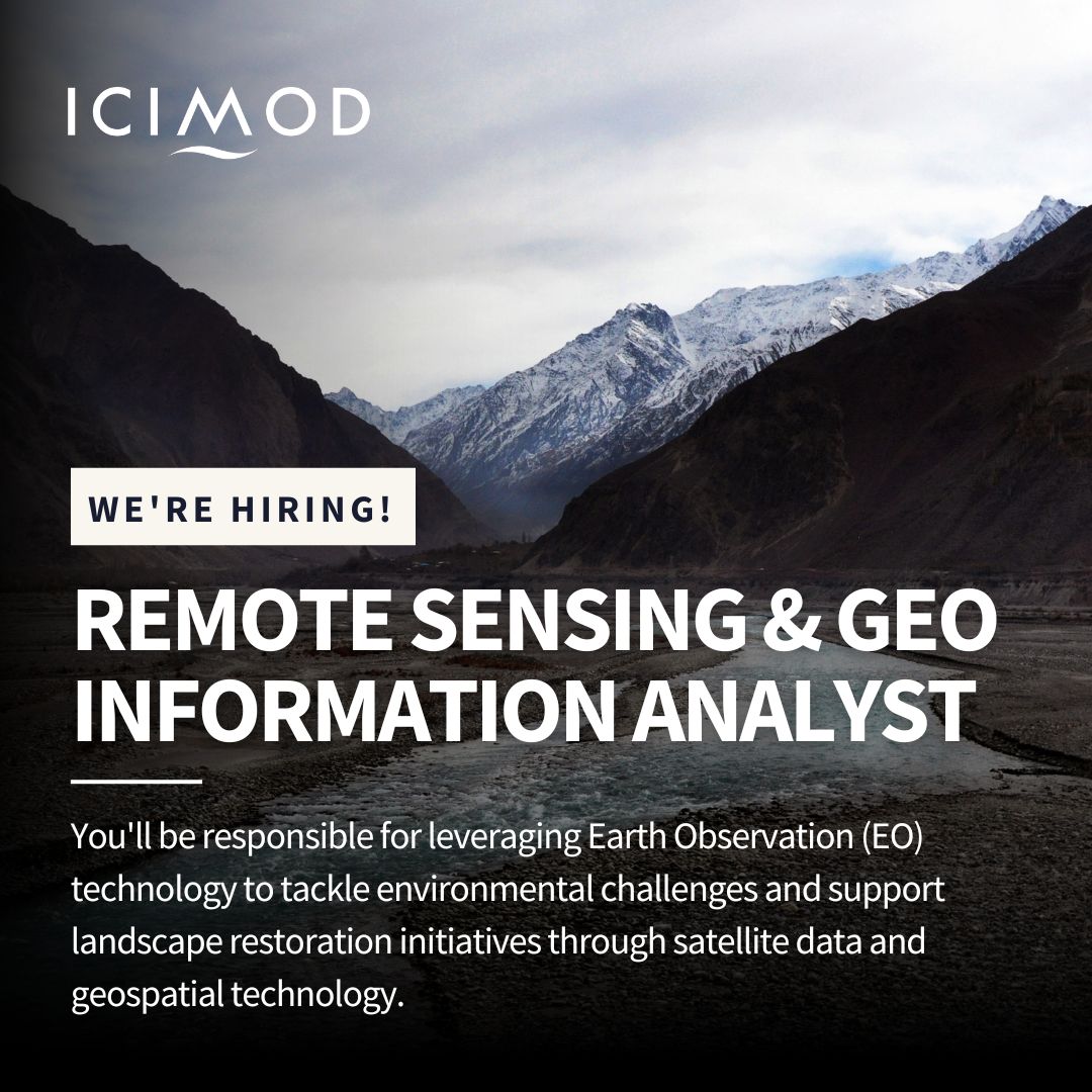 ICIMOD on LinkedIn: ICIMOD seeks a Remote Sensing & Geo Information ... ICIMOD on LinkedIn: ICIMOD seeks a Remote Sensing & Geo Information ...