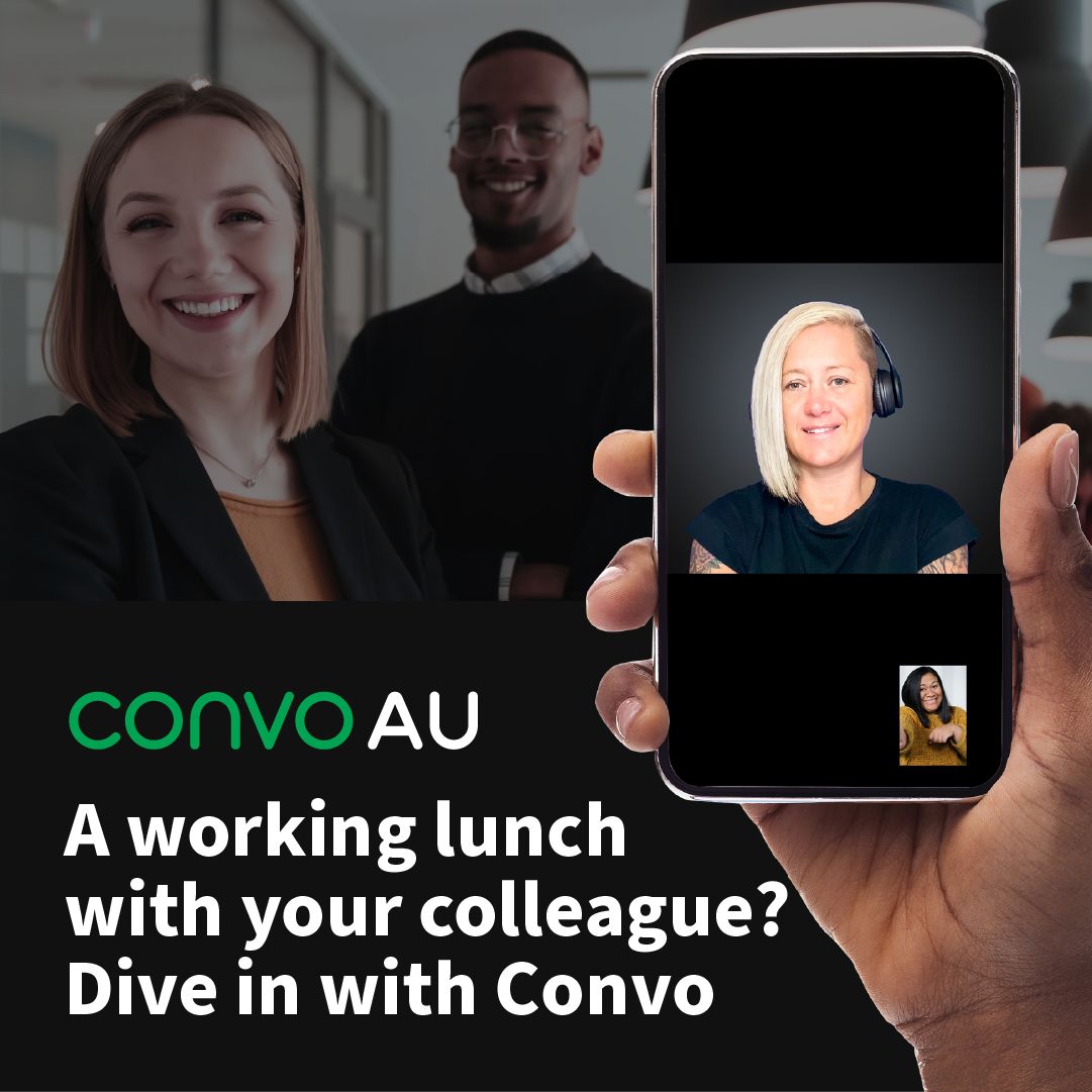 Sign up for Convo AU's Auslan interpreter | Convo Communications ... Sign up for Convo AU's Auslan interpreter | Convo Communications ...