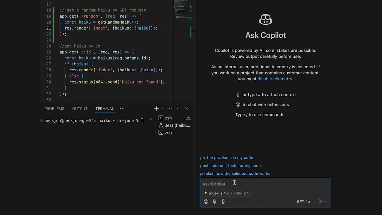 Ahmed Hanye on LinkedIn: #githubcopilot #ai #devtools #ai #coding Ahmed Hanye on LinkedIn: #githubcopilot #ai #devtools #ai #coding