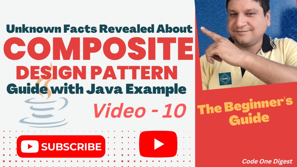 codeonedigest cod on LinkedIn: Composite Pattern Tutorial Explained ... codeonedigest cod on LinkedIn: Composite Pattern Tutorial Explained ...