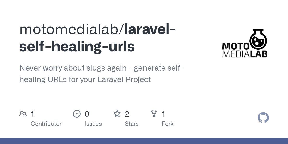 Laravel News on LinkedIn: Self healing URLs for Laravel Laravel News on LinkedIn: Self healing URLs for Laravel