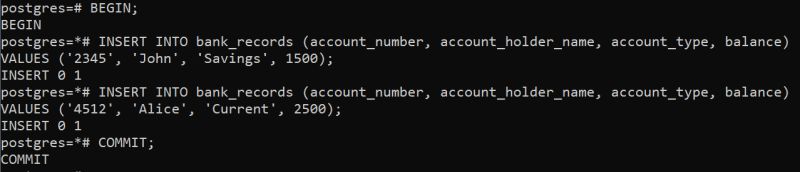 Seth Luersen on LinkedIn: How to execute Transactions in PostgreSQL ... Seth Luersen on LinkedIn: How to execute Transactions in PostgreSQL ...