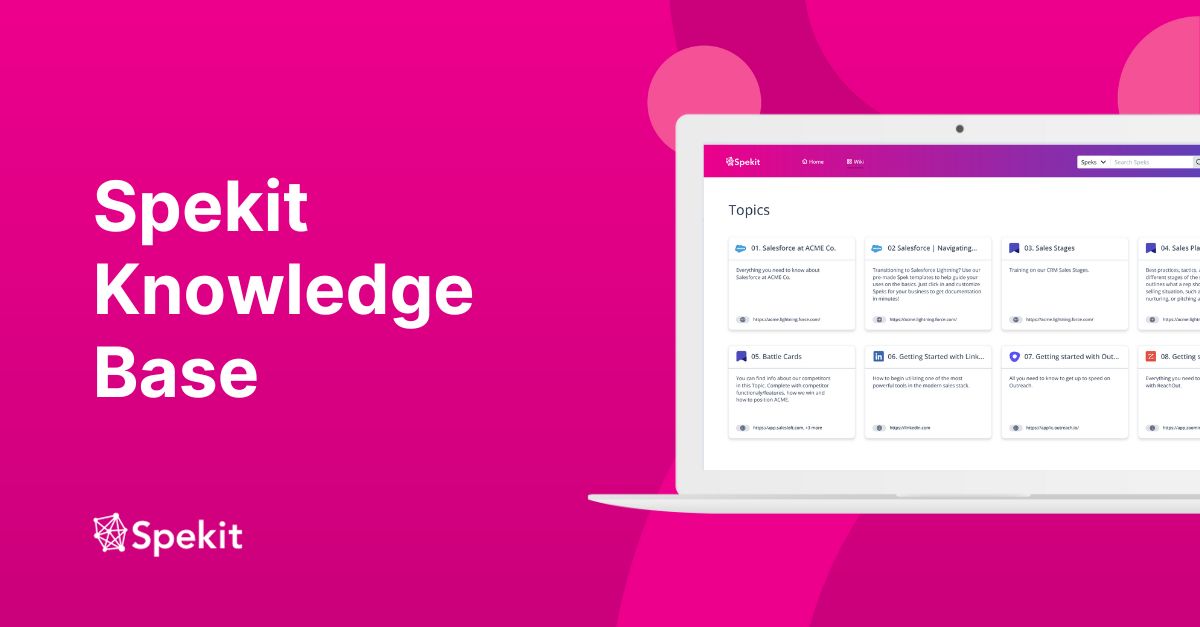 Spekit's Knowledge Base: A single source of truth | Spekit π posted on ... Spekit's Knowledge Base: A single source of truth | Spekit π posted on ...