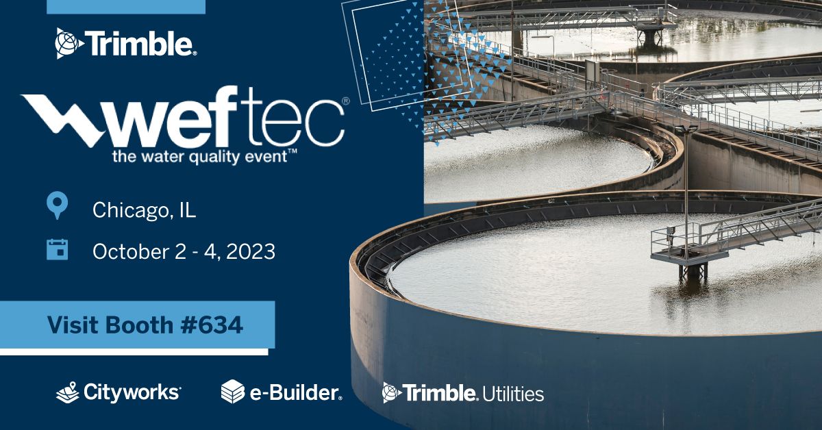 #weftec #trimbletech #waterinnovation #weftec2023 | Trimble Utilities #weftec #trimbletech #waterinnovation #weftec2023 | Trimble Utilities