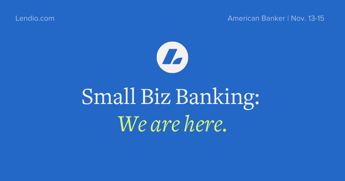 Lendio on LinkedIn: #smallbizbanking #americanbanker #intelligentlending Lendio on LinkedIn: #smallbizbanking #americanbanker #intelligentlending