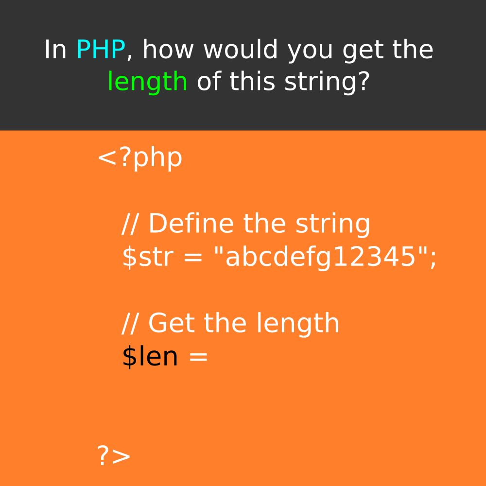 How long is a string in PHP? | Pirple posted on the topic | LinkedIn How long is a string in PHP? | Pirple posted on the topic | LinkedIn
