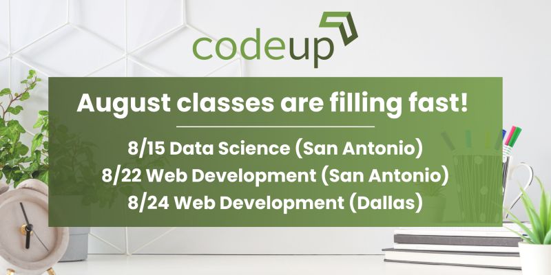 Codeup on LinkedIn: Ready to launch your career in tech? Codeup's ... Codeup on LinkedIn: Ready to launch your career in tech? Codeup's ...