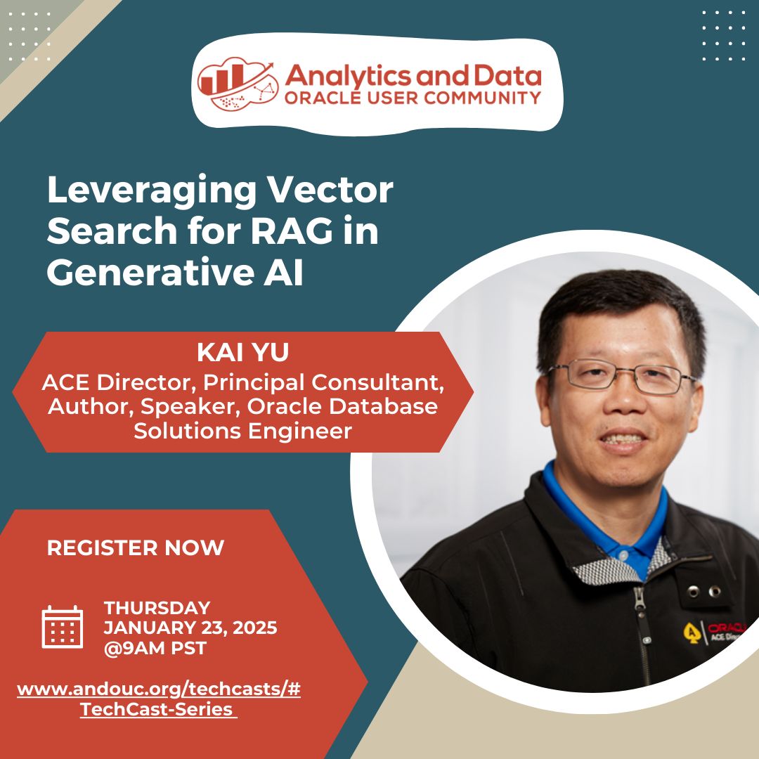 Analytics and Data Oracle User Community on LinkedIn: Oracle 23ai and ... Analytics and Data Oracle User Community on LinkedIn: Oracle 23ai and ...