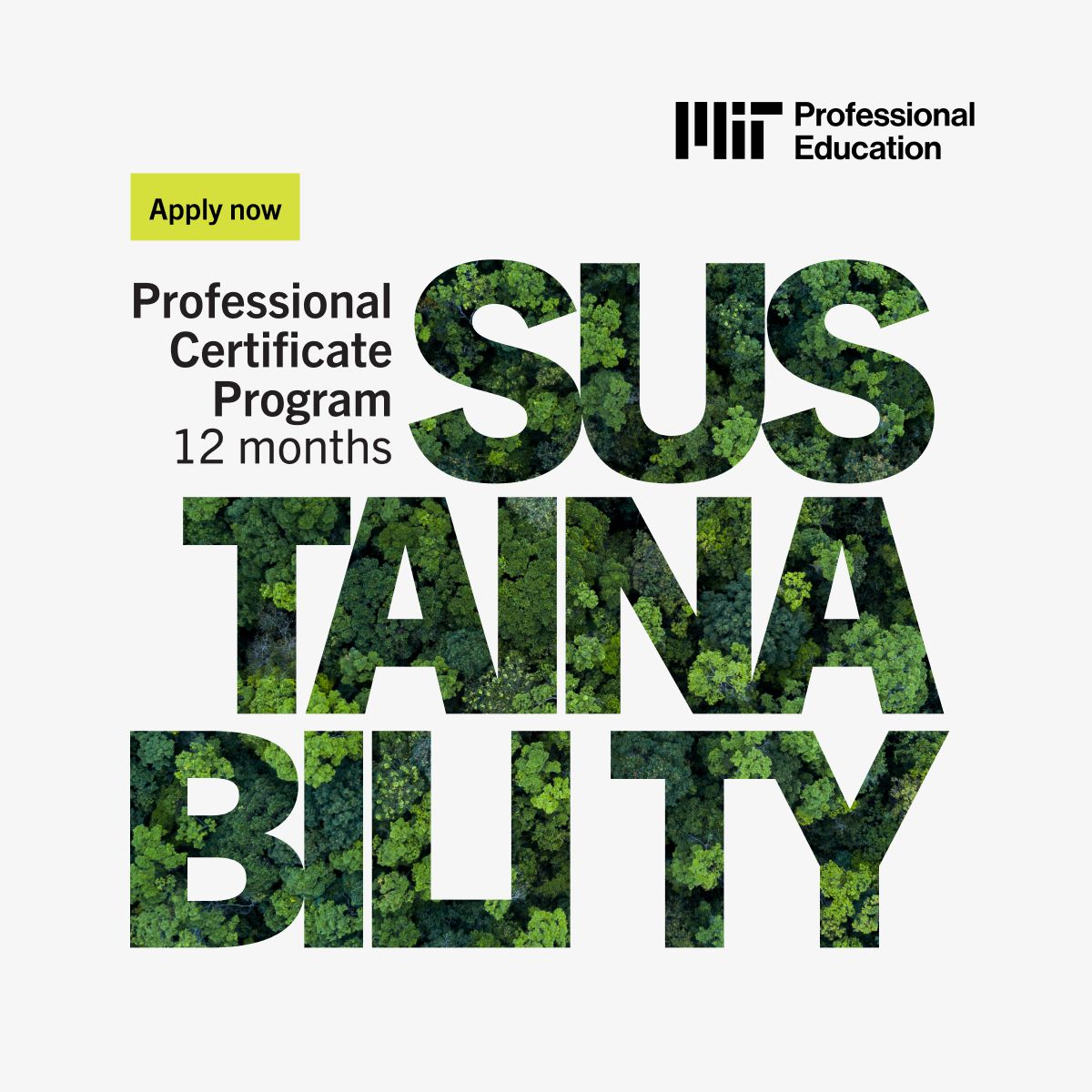 MITPE | Professional Certificate Program in Sustainability on LinkedIn ... MITPE | Professional Certificate Program in Sustainability on LinkedIn ...