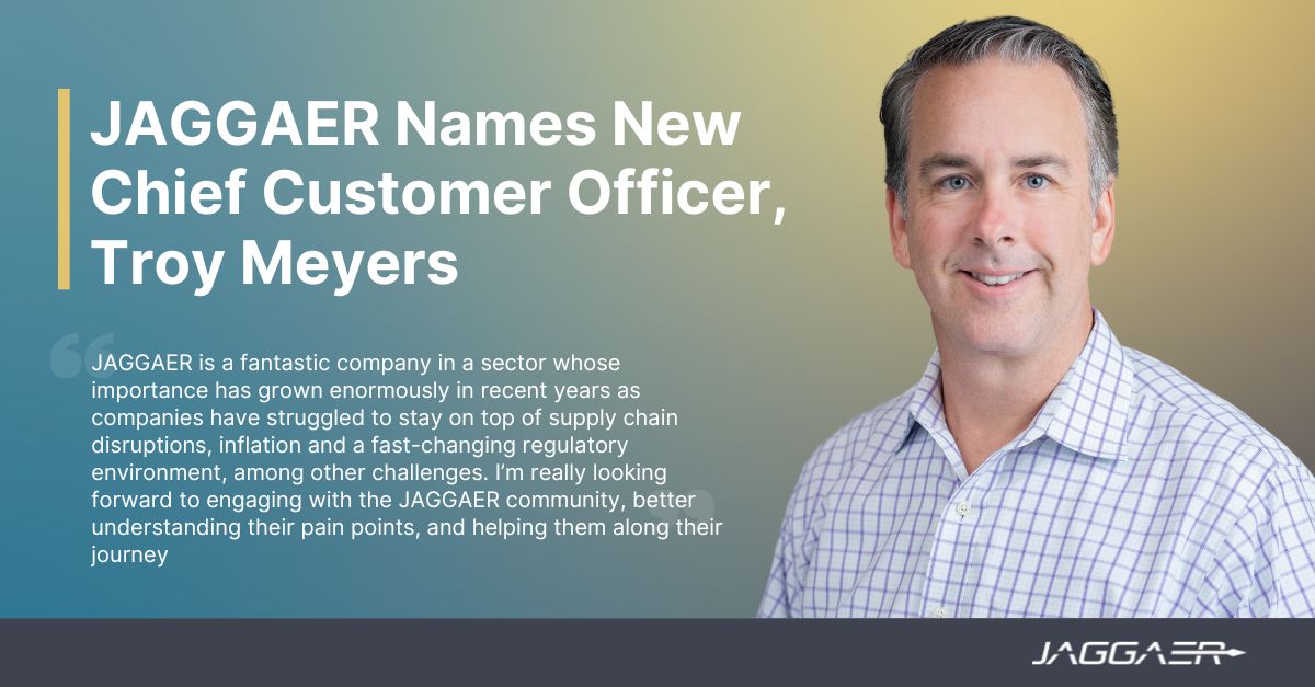 Jyoti Mangar on LinkedIn: JAGGAER Appoints Troy S. Meyers as Chief ... Jyoti Mangar on LinkedIn: JAGGAER Appoints Troy S. Meyers as Chief ...