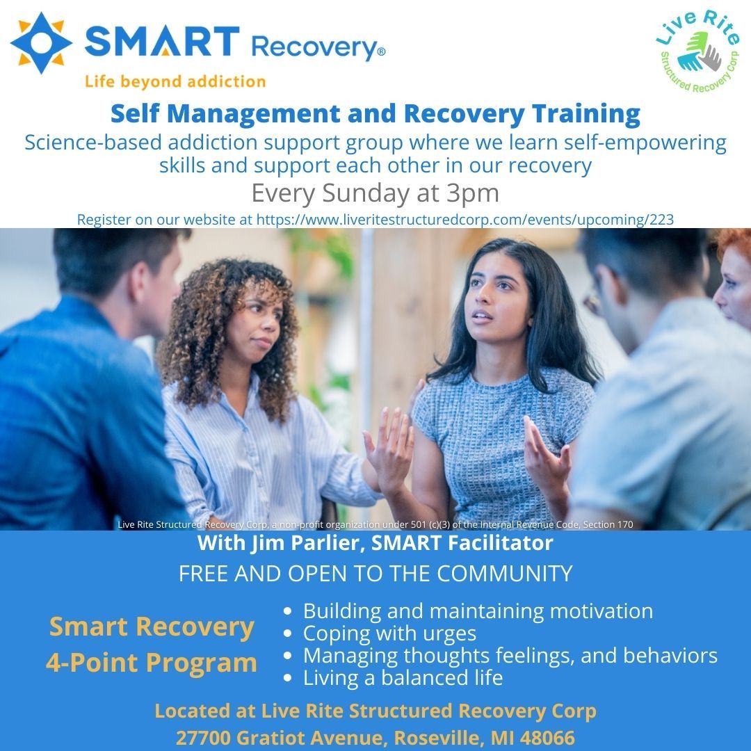 Brenda Maks on LinkedIn: Join us Sundays at 3:00 PM for SMART Recovery ... Brenda Maks on LinkedIn: Join us Sundays at 3:00 PM for SMART Recovery ...