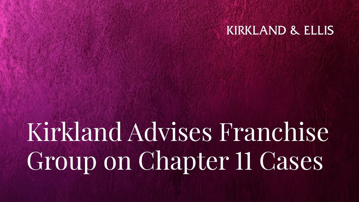 Kirkland & Ellis on LinkedIn: On Thursday, a Kirkland team led by ... Kirkland & Ellis on LinkedIn: On Thursday, a Kirkland team led by ...