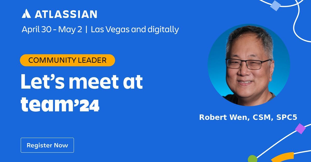 Robert Wen, CSM, SPC6 on LinkedIn: Team '24 | 11 comments Robert Wen, CSM, SPC6 on LinkedIn: Team '24 | 11 comments