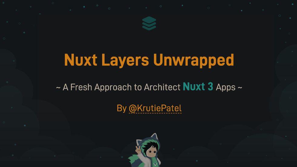 Michael Hoffmann on LinkedIn: Nuxt Layers Unwrapped Michael Hoffmann on LinkedIn: Nuxt Layers Unwrapped