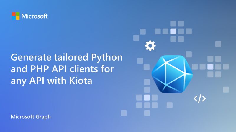 Paulo Morgado on LinkedIn: Generate tailored Python and PHP API clients ... Paulo Morgado on LinkedIn: Generate tailored Python and PHP API clients ...