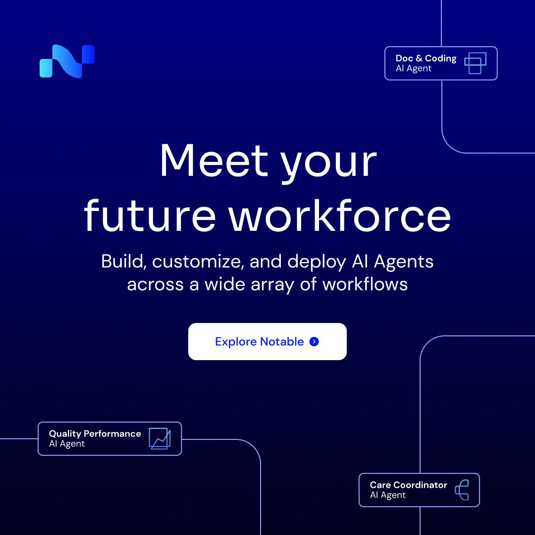 Notable on LinkedIn: Notable | The AI Platform for Healthcare Operations Notable on LinkedIn: Notable | The AI Platform for Healthcare Operations