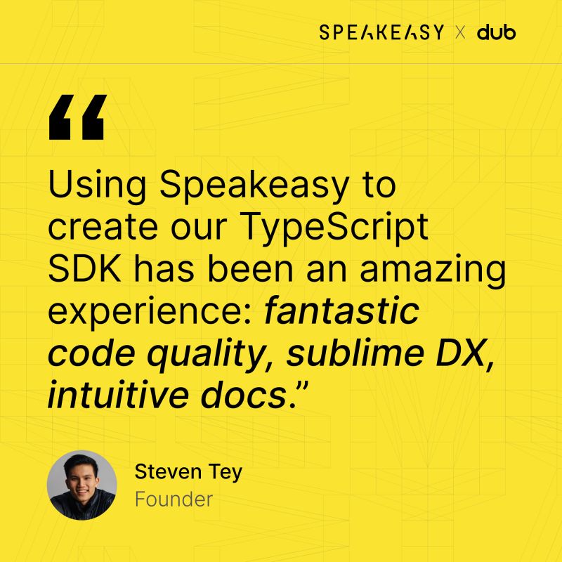 Generate SDKs & MCP servers from OpenAPI | Speakeasy | Speakeasy Generate SDKs & MCP servers from OpenAPI | Speakeasy | Speakeasy