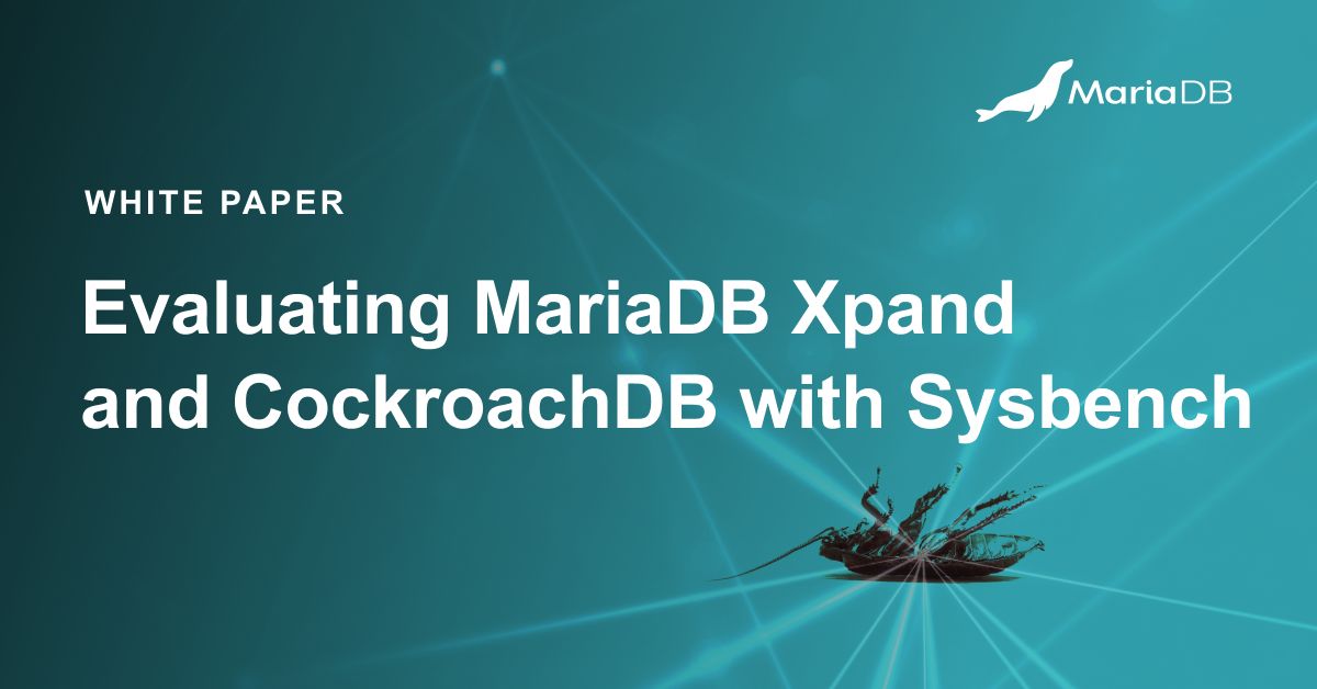 MariaDB on LinkedIn: Distributed SQL performance benchmarks that cut ... MariaDB on LinkedIn: Distributed SQL performance benchmarks that cut ...