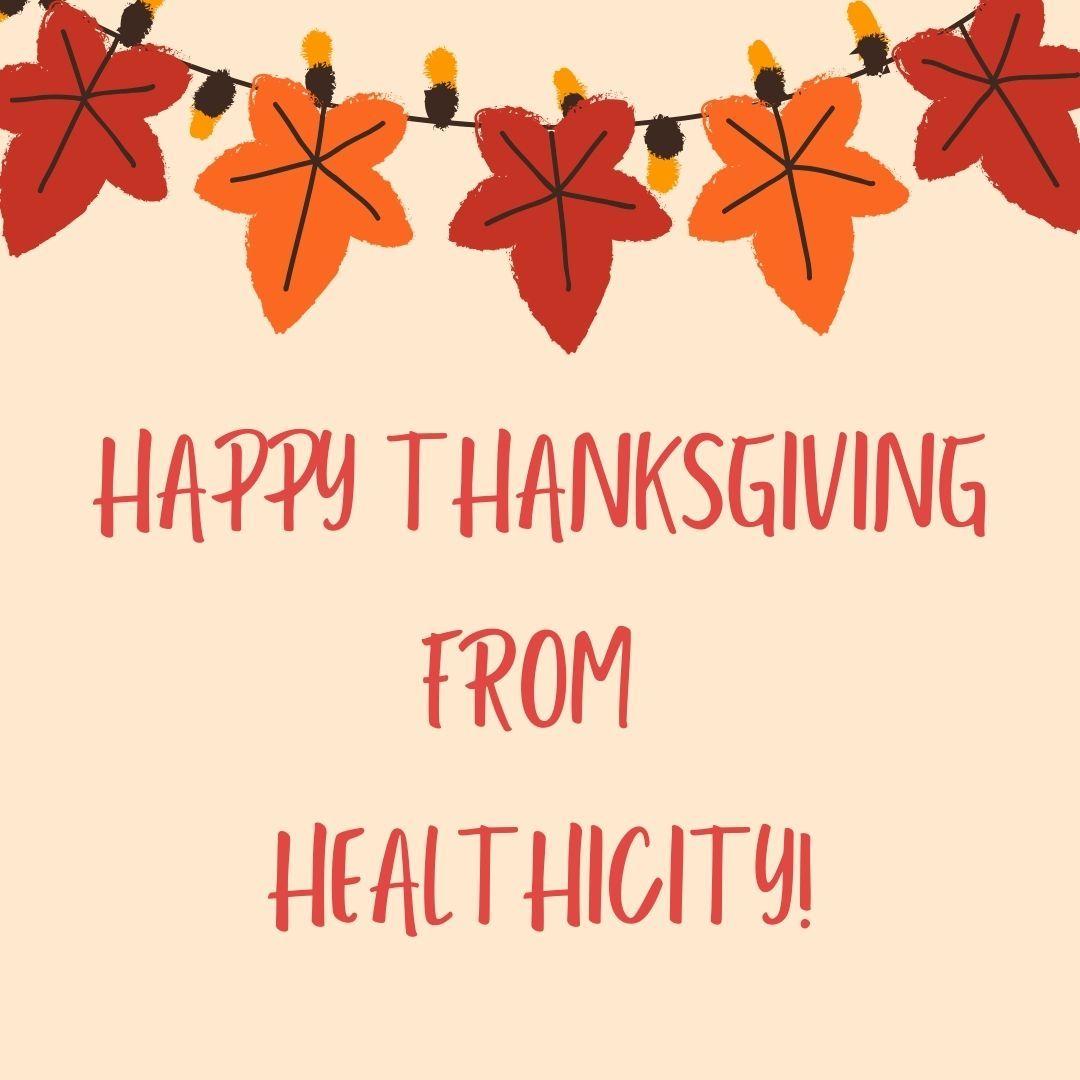 Healthicity on LinkedIn: Wishing you a wonderful Thanksgiving! Today we ... Healthicity on LinkedIn: Wishing you a wonderful Thanksgiving! Today we ...