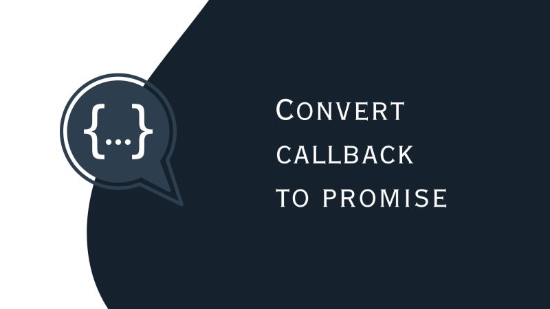 Codey Maze on LinkedIn: JavaScript – Convert callback to promise Codey Maze on LinkedIn: JavaScript – Convert callback to promise