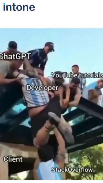 Intone on LinkedIn: #developer #programming #programmerlife # ... Intone on LinkedIn: #developer #programming #programmerlife # ...