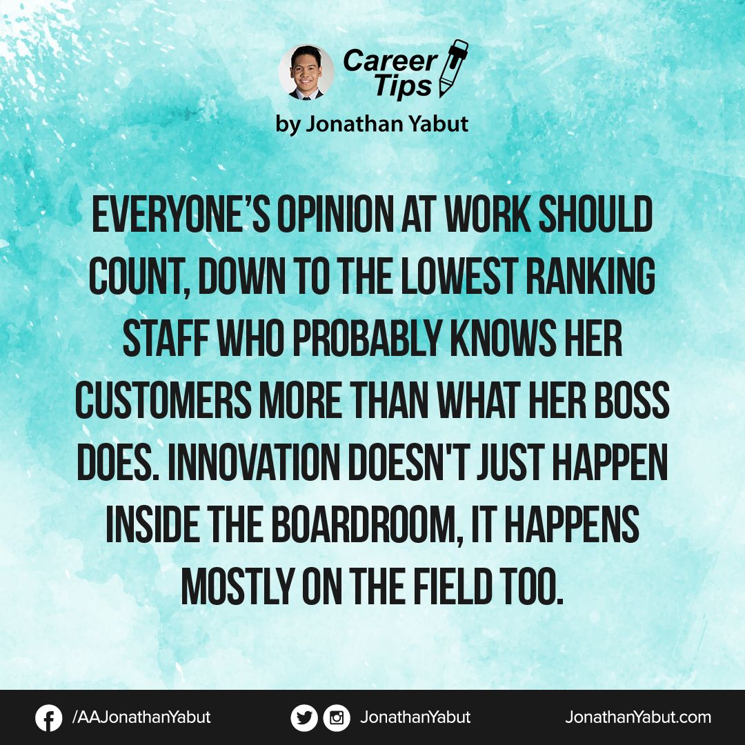 Jonathan Allen Yabut on LinkedIn: #success #careertips #careeradvice # ... Jonathan Allen Yabut on LinkedIn: #success #careertips #careeradvice # ...
