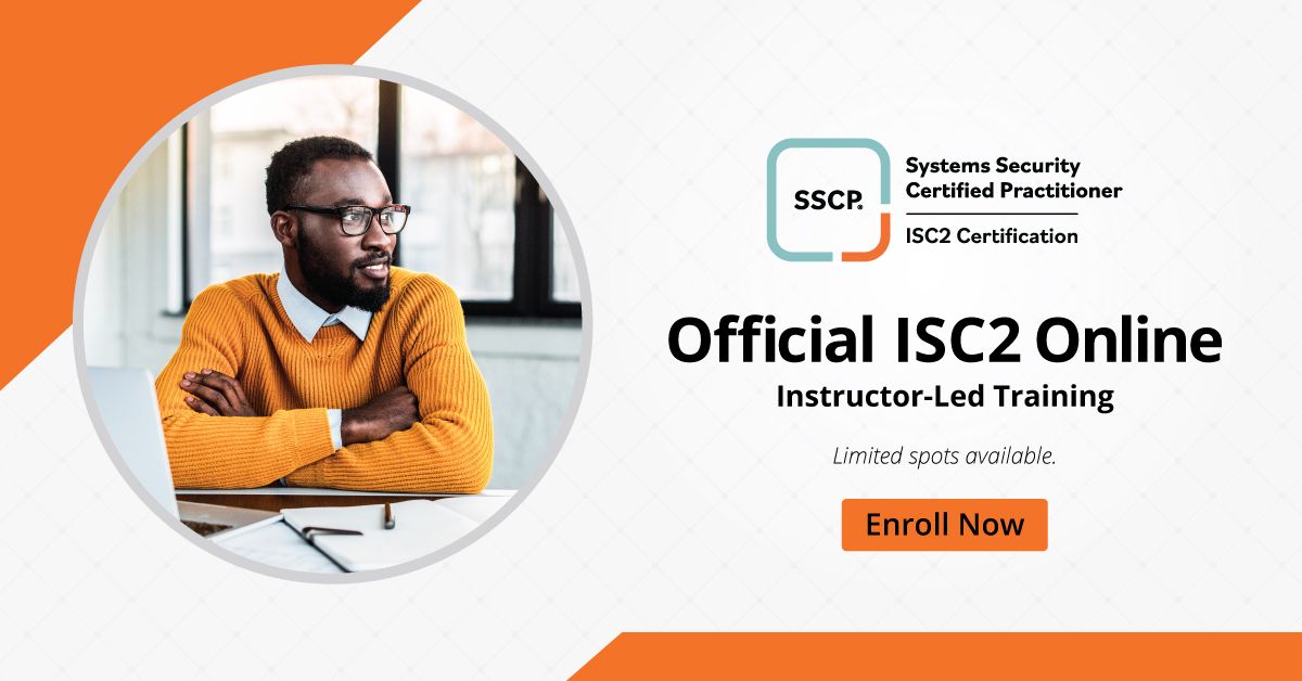ISC2 on LinkedIn: Official ISC2 CBK Online Training Seminars for the SSCP ISC2 on LinkedIn: Official ISC2 CBK Online Training Seminars for the SSCP