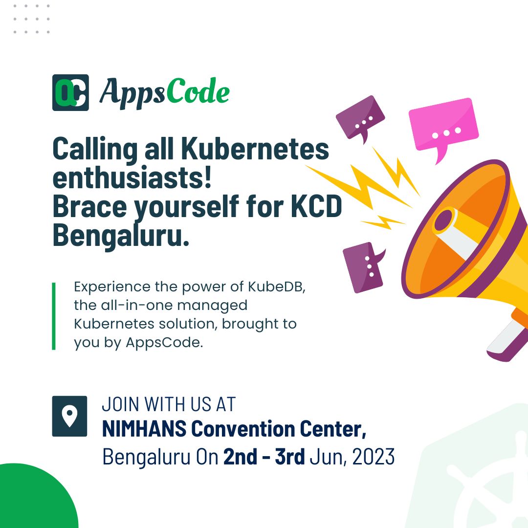 #kubedb #appscode #kubernetes #kcdbengaluru2023 | AppsCode Inc. #kubedb #appscode #kubernetes #kcdbengaluru2023 | AppsCode Inc.
