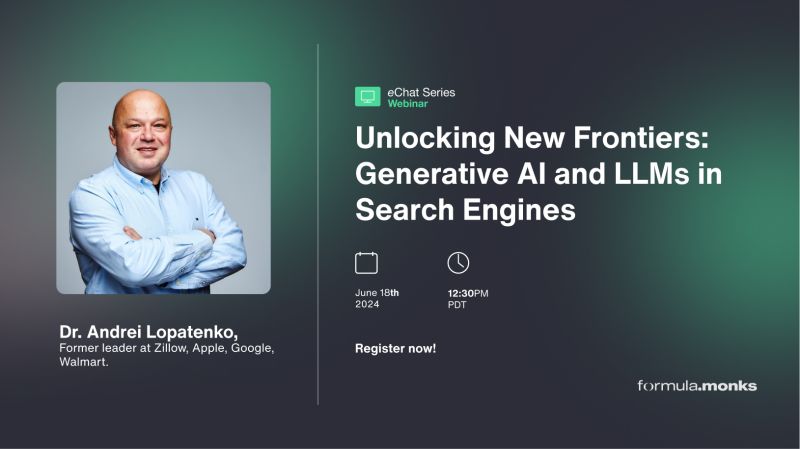 Alexia Brown on LinkedIn: Join us for a webinar with Andrei Lopatenko ... Alexia Brown on LinkedIn: Join us for a webinar with Andrei Lopatenko ...