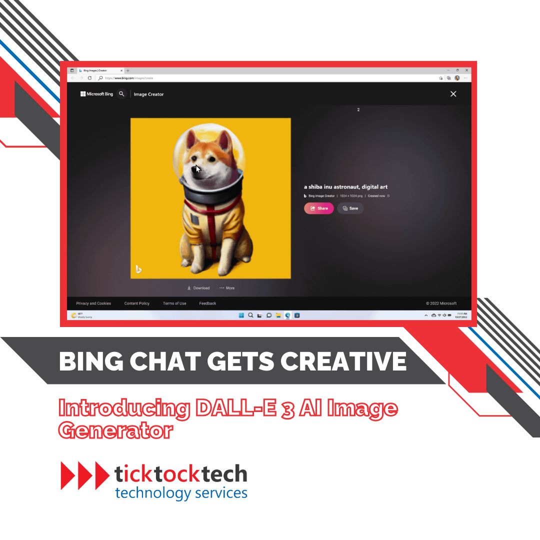 TickTockTech on LinkedIn: #ticktocktech #bingchat #openai #dalle #image TickTockTech on LinkedIn: #ticktocktech #bingchat #openai #dalle #image