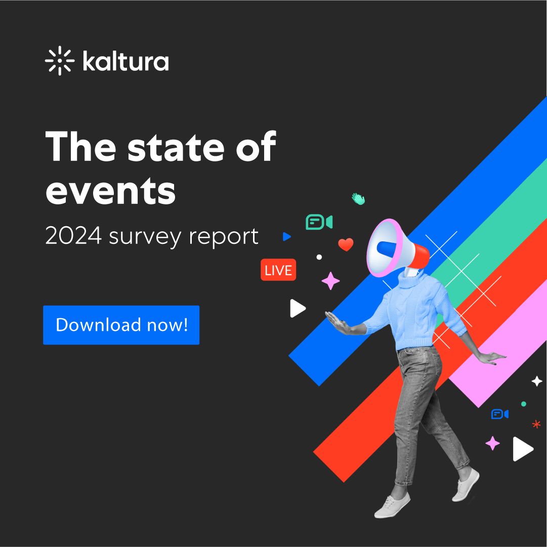 Kaltura on LinkedIn: Riding the wave: A 2024 survey report on the use ... Kaltura on LinkedIn: Riding the wave: A 2024 survey report on the use ...
