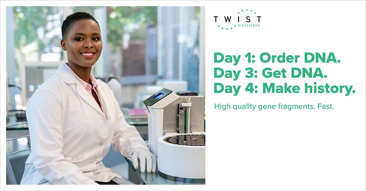 Twist Bioscience on LinkedIn: High Quality Gene Synthesis - Twist ... Twist Bioscience on LinkedIn: High Quality Gene Synthesis - Twist ...