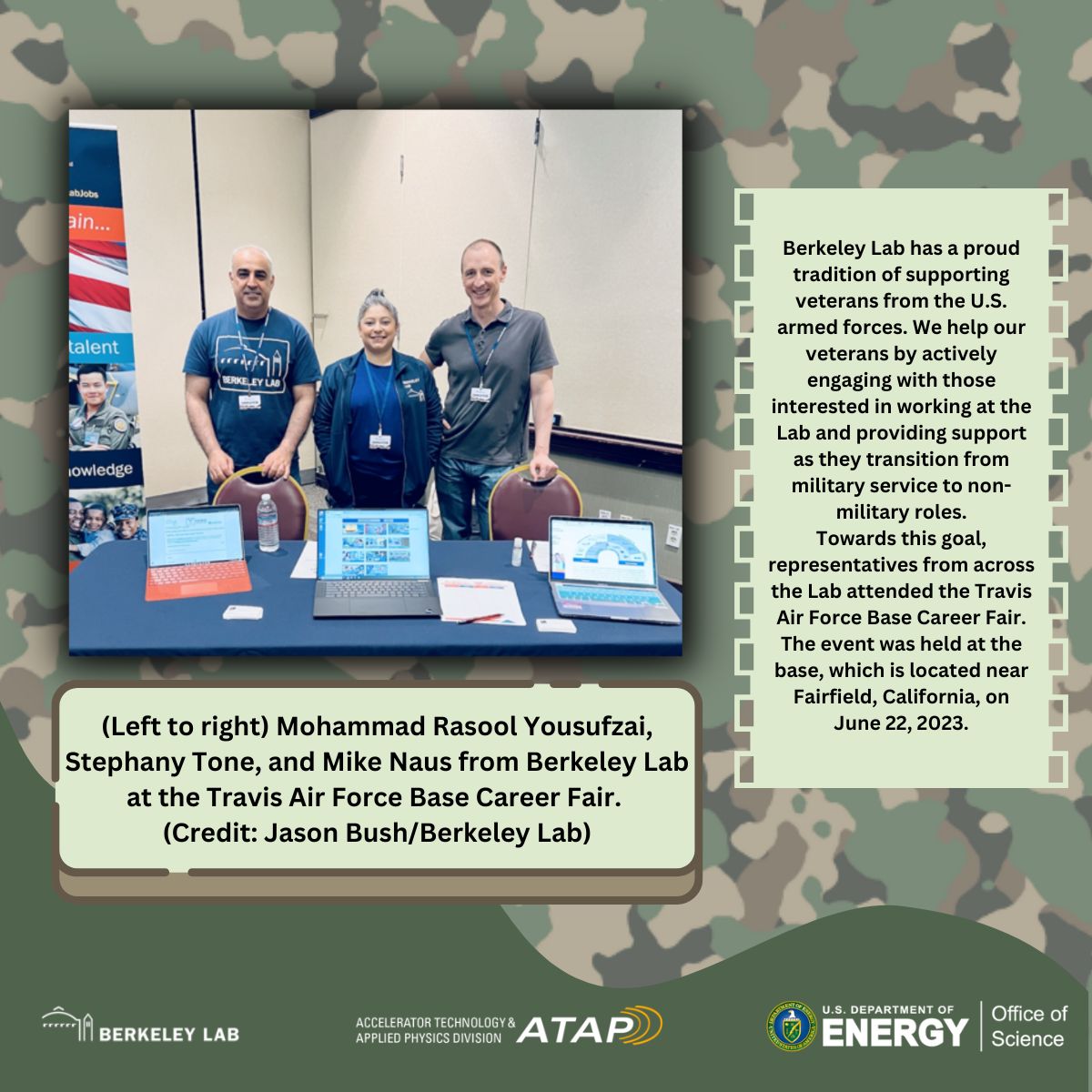 Berkeley Lab ATAP Division on LinkedIn: #veterans #military Berkeley Lab ATAP Division on LinkedIn: #veterans #military
