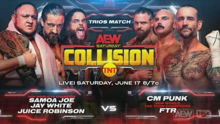Steve Gerweck on LinkedIn: Main event match announced for AEW Collision Steve Gerweck on LinkedIn: Main event match announced for AEW Collision