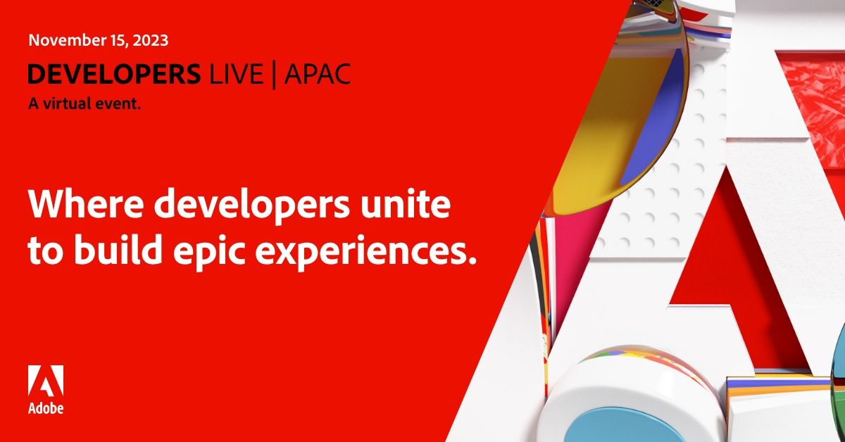 Adobe Experience Cloud on LinkedIn: Adobe Developers Live APAC: Content ... Adobe Experience Cloud on LinkedIn: Adobe Developers Live APAC: Content ...