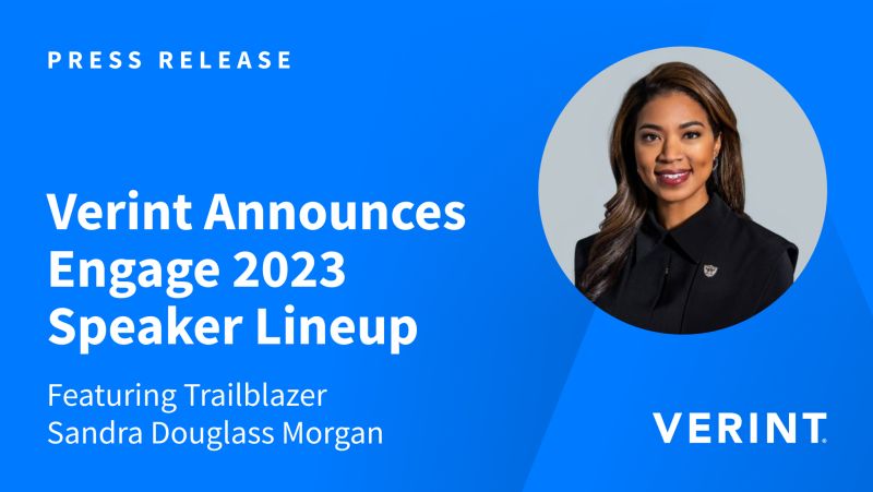 Verint on LinkedIn: Verint Announces Engage 2023 Customer Engagement ... Verint on LinkedIn: Verint Announces Engage 2023 Customer Engagement ...
