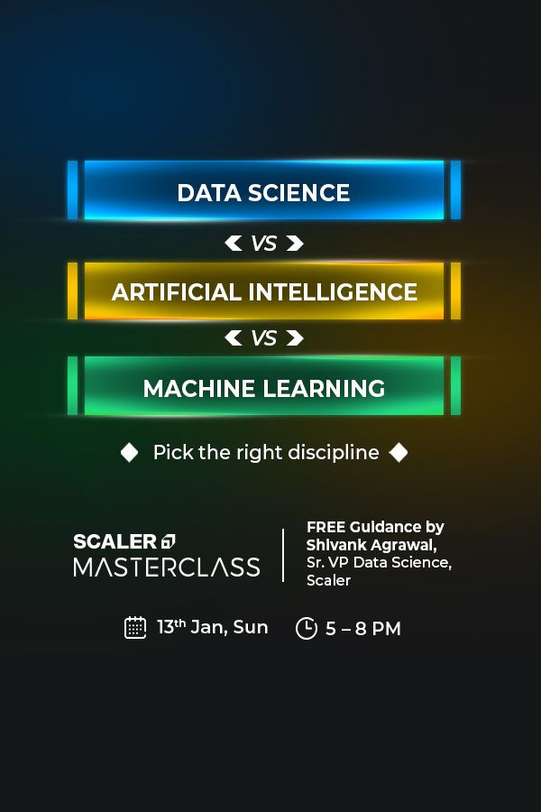 Scaler on LinkedIn: Data Science vs Machine Learning vs Artificial ... Scaler on LinkedIn: Data Science vs Machine Learning vs Artificial ...