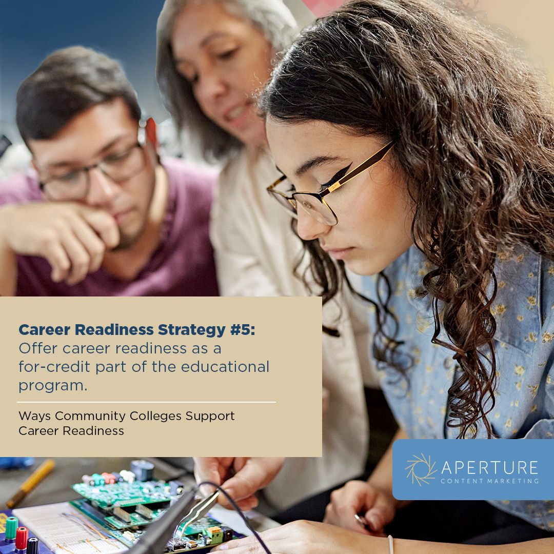 Ways Community Colleges Support Career Readiness | Aperture Content ... Ways Community Colleges Support Career Readiness | Aperture Content ...