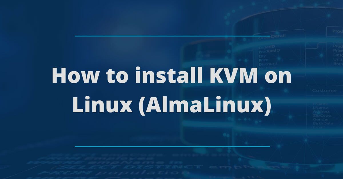 Shivraj Shetty on LinkedIn: How to Install KVM on Linux (AlmaLinux ... Shivraj Shetty on LinkedIn: How to Install KVM on Linux (AlmaLinux ...