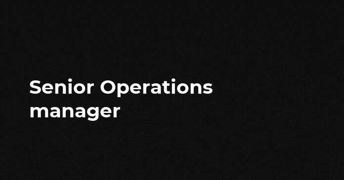 Melissa Smith on LinkedIn: Sharing this role for my Operations network ... Melissa Smith on LinkedIn: Sharing this role for my Operations network ...