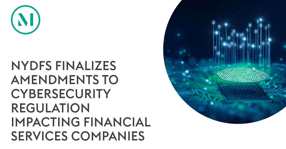 Julian André on LinkedIn: NYDFS Finalizes Amendments to Cybersecurity ... Julian André on LinkedIn: NYDFS Finalizes Amendments to Cybersecurity ...