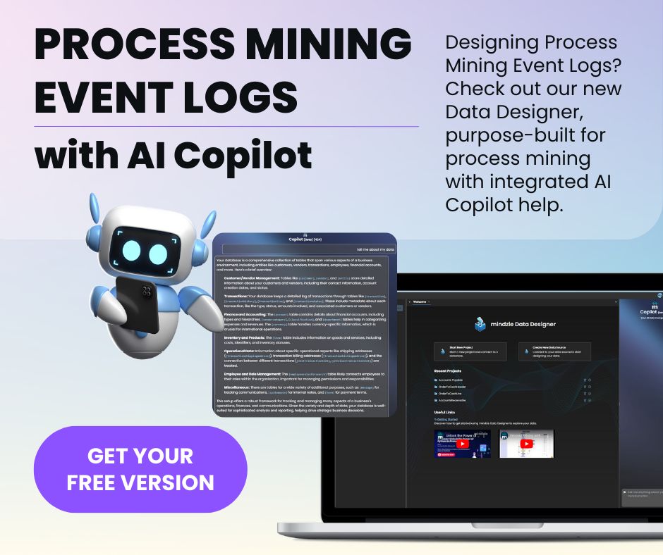 Data Designer (Log Creation) | mindzie, inc. - AI-Driven Process Mining ... Data Designer (Log Creation) | mindzie, inc. - AI-Driven Process Mining ...