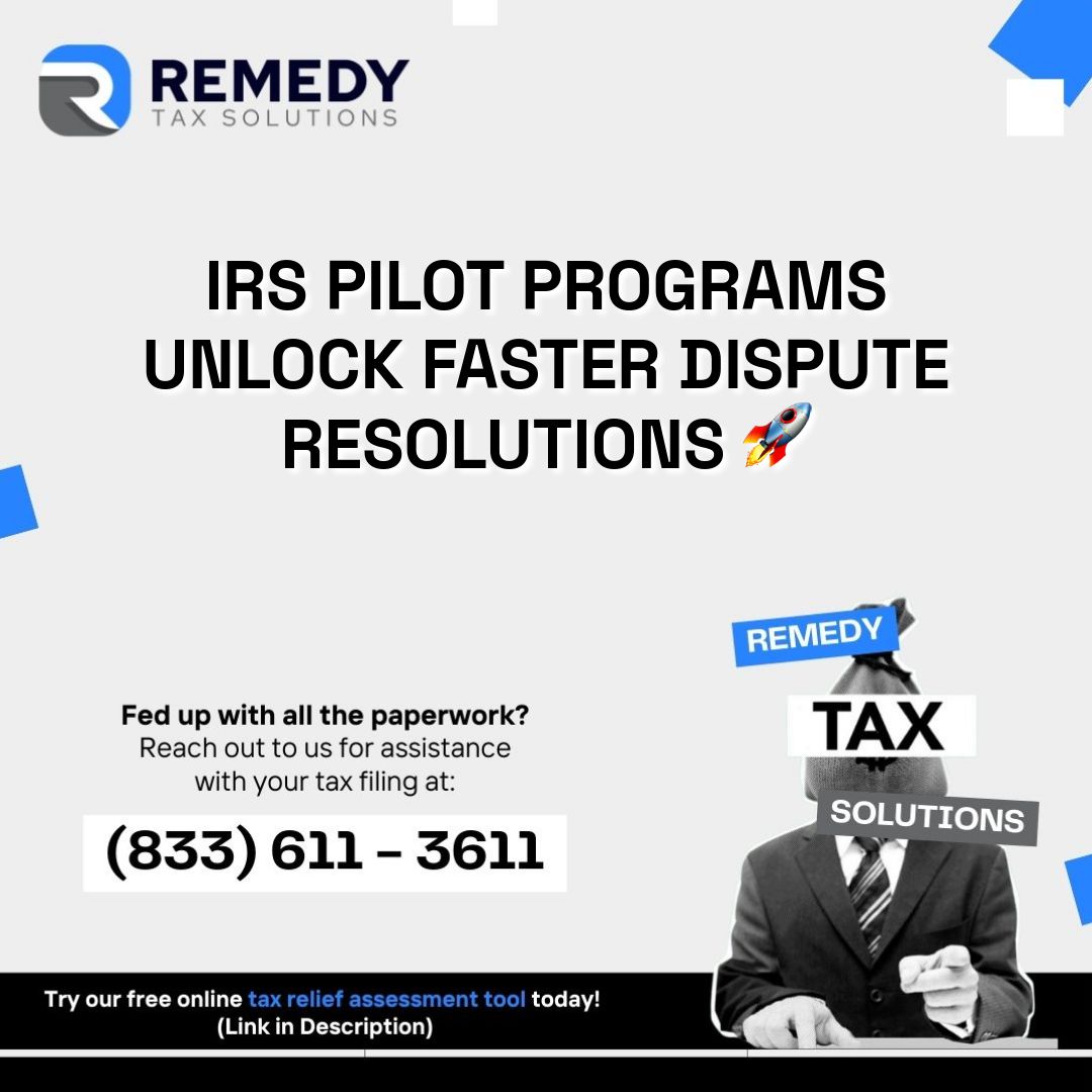 Remedy Tax Solutions on LinkedIn: 🚀 Streamlining Tax Disputes Just Got ... Remedy Tax Solutions on LinkedIn: 🚀 Streamlining Tax Disputes Just Got ...
